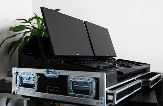 ROAD CASE FOR LIGHTING CONSOLE ETC ION XE WITH FADER WING 20 – Armor ...