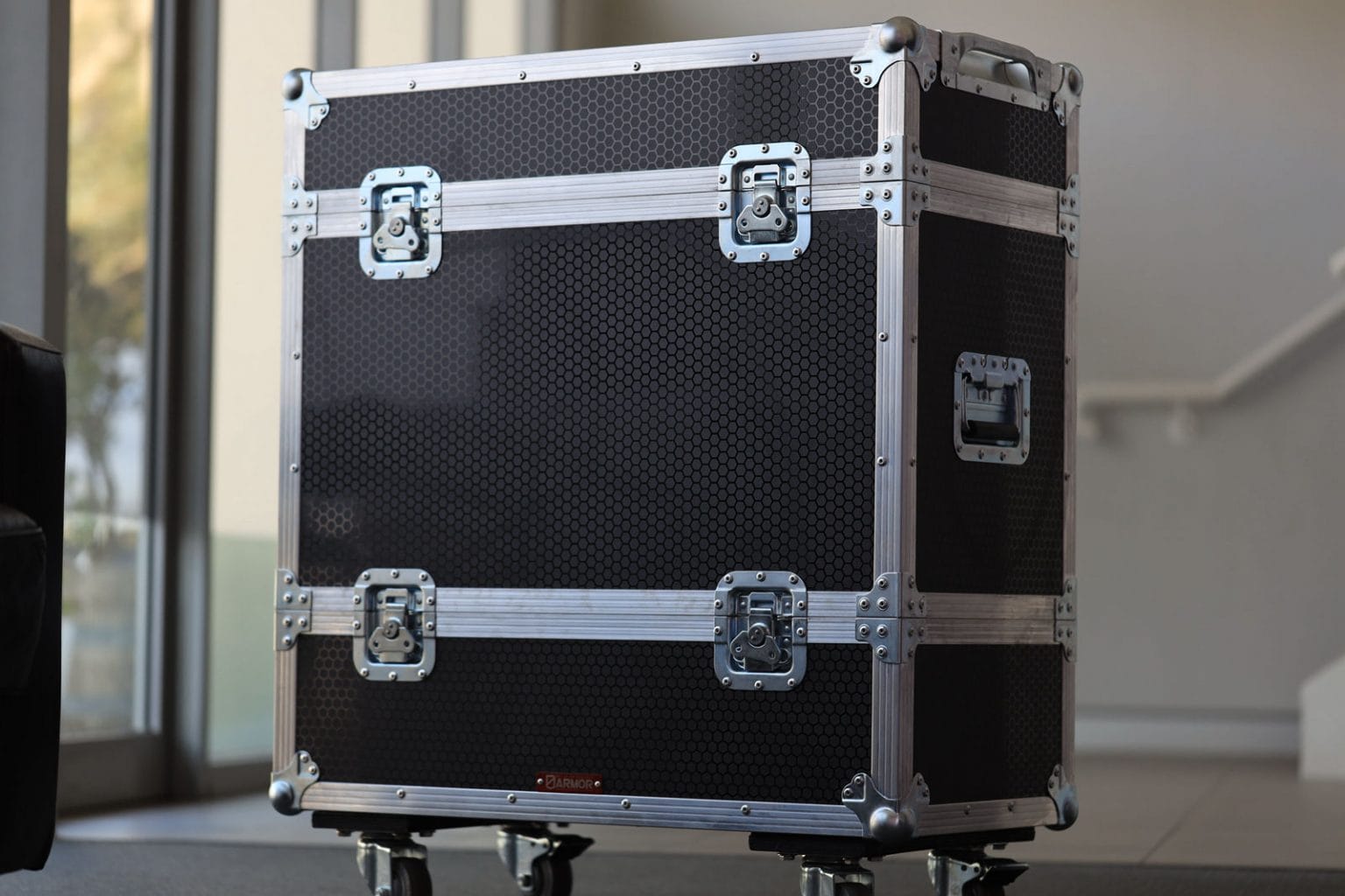 Custom Built Transport Case for Custom Built Computer – Armor Road Cases