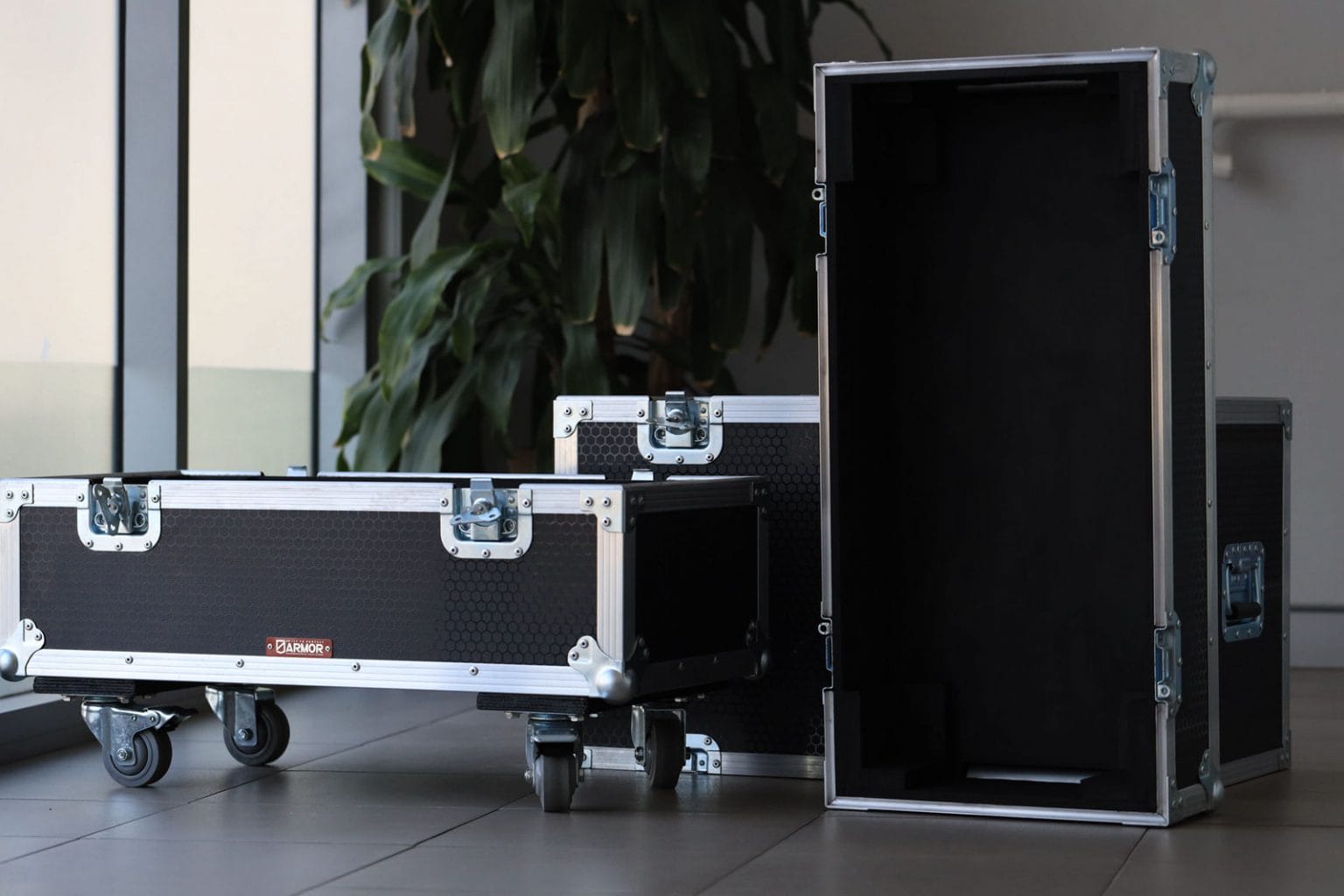 Custom Built Transport Case for Custom Built Computer – Armor Road Cases