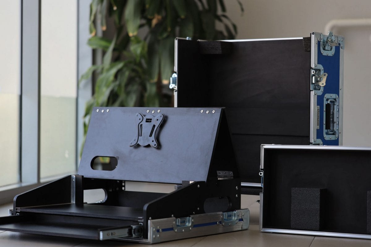 Flight Case for Chamsys MagicQ PC Wing Compact – Armor Road Cases