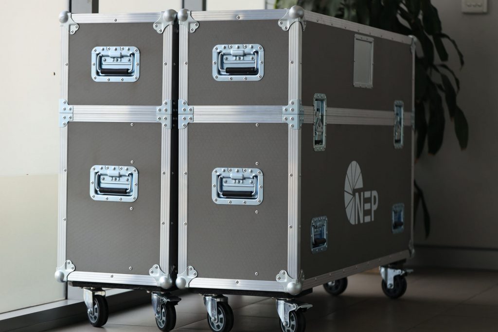 Twin Custom 55" TV Case for NEP Australia – Armor Road Cases