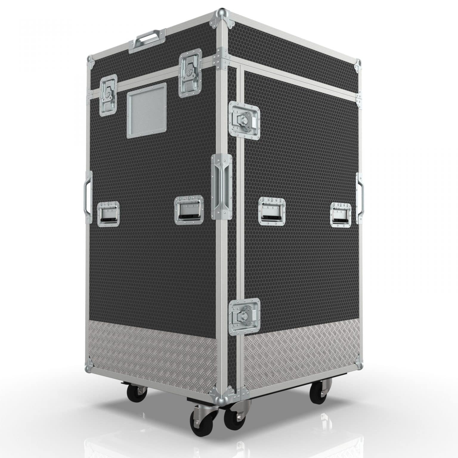 Transportation Case for Medical Device with Built-in Ramp