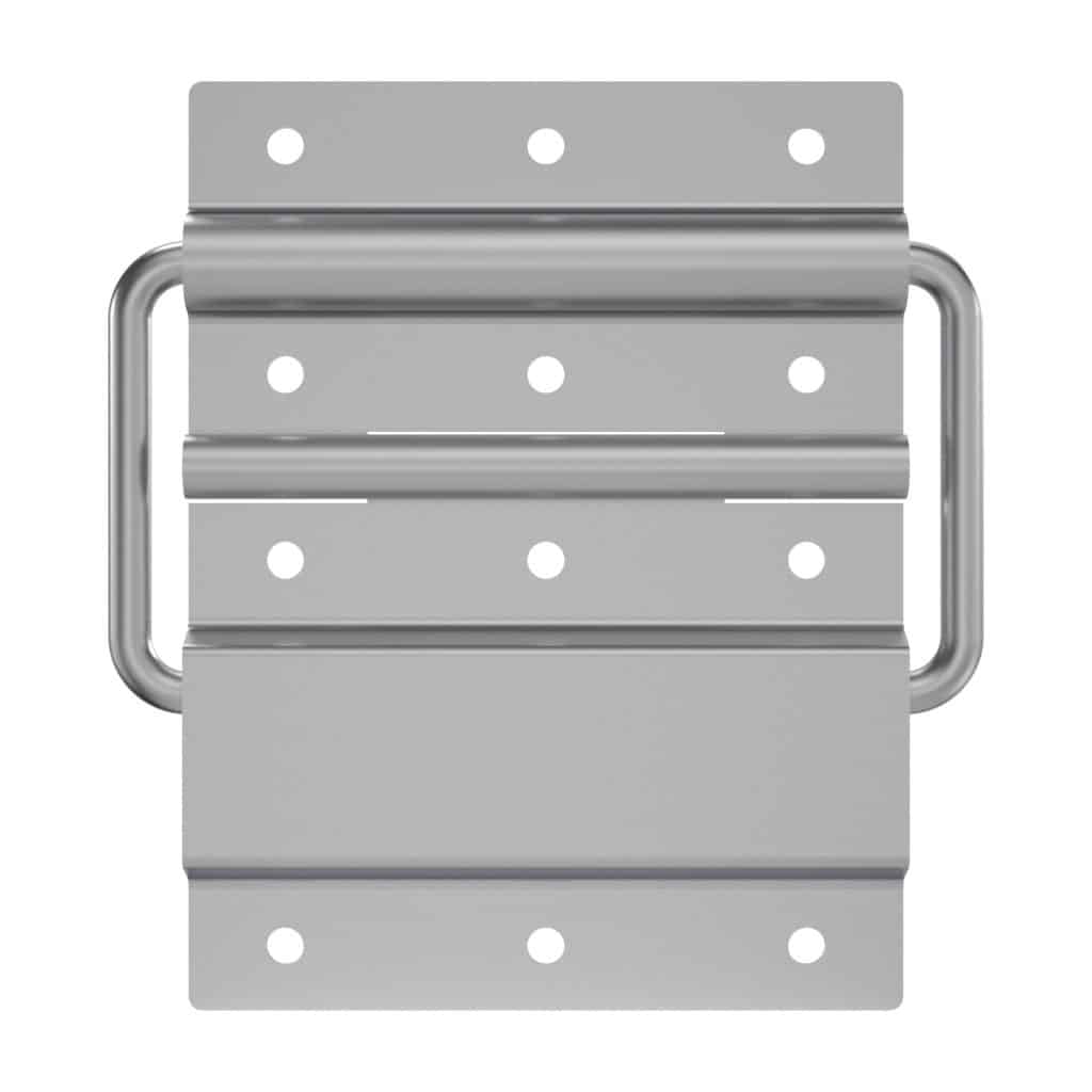 LARGE SURFACE MOUNTABLE LID STAY HAS A HINGE BUILT INTO IT – Armor Road ...
