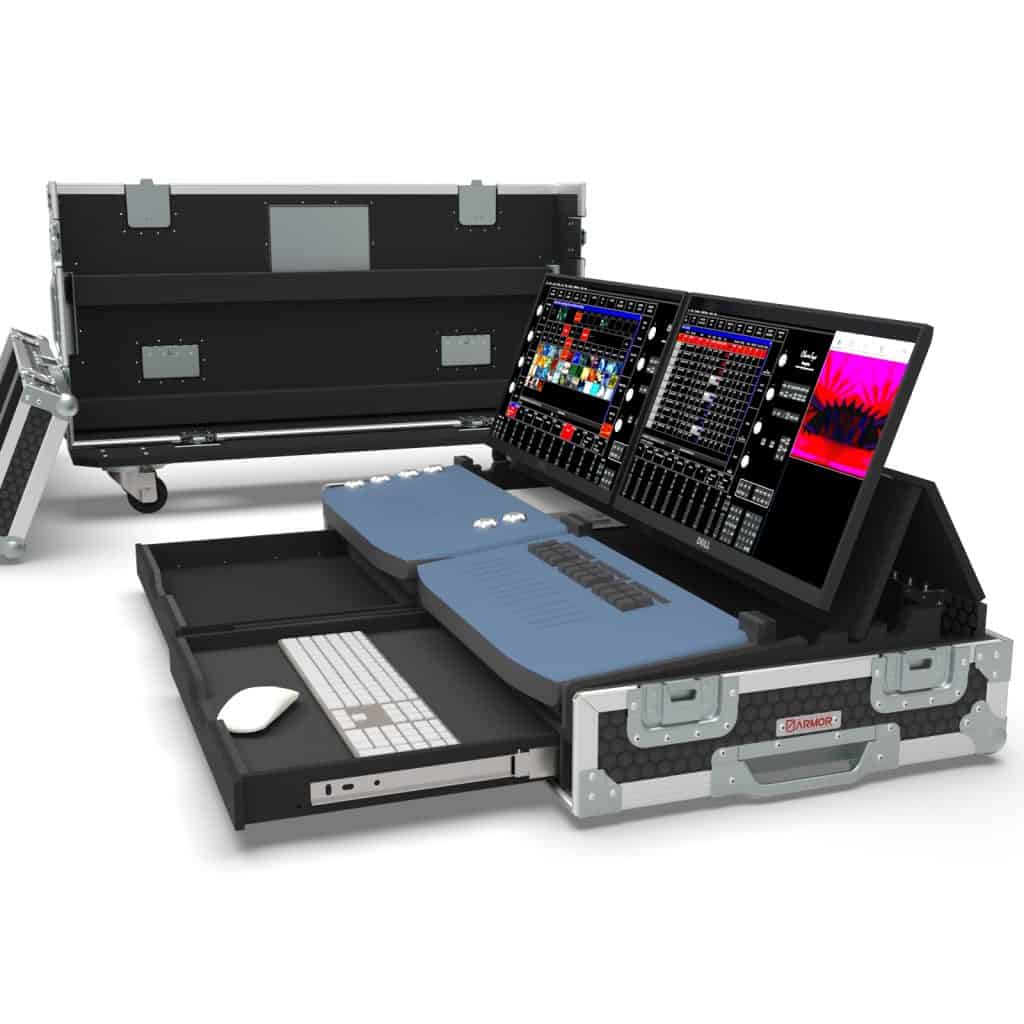 Road Case for Chamsys MagicQ PC Wing and Extra Wing – Armor Road Cases