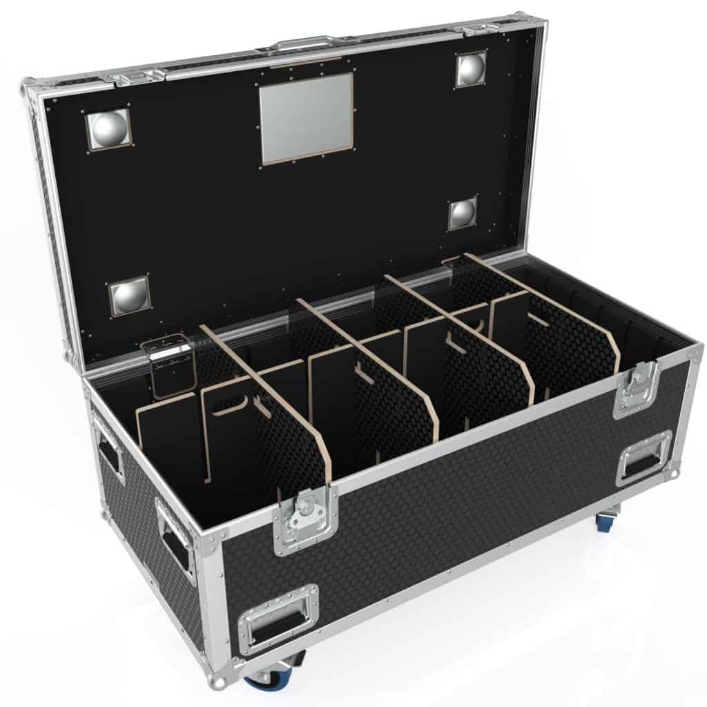 CP1200S-PAR Showpro Quad-18 LED PAR Light Road Case – Armor Road Cases