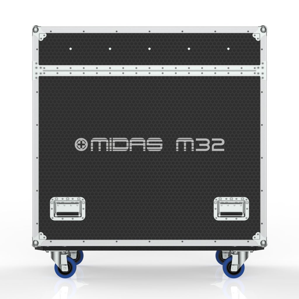 FLIP CONSOLE CASE FOR MIDAS M32 LIVE AUDIO CONSOLE – Armor Road Cases