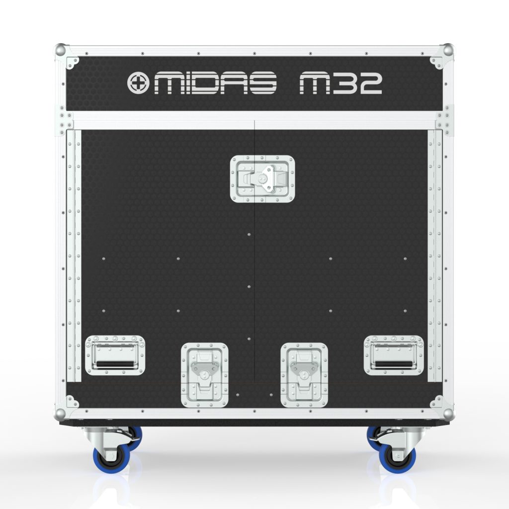 FLIP CONSOLE CASE FOR MIDAS M32 LIVE AUDIO CONSOLE – Armor Road Cases