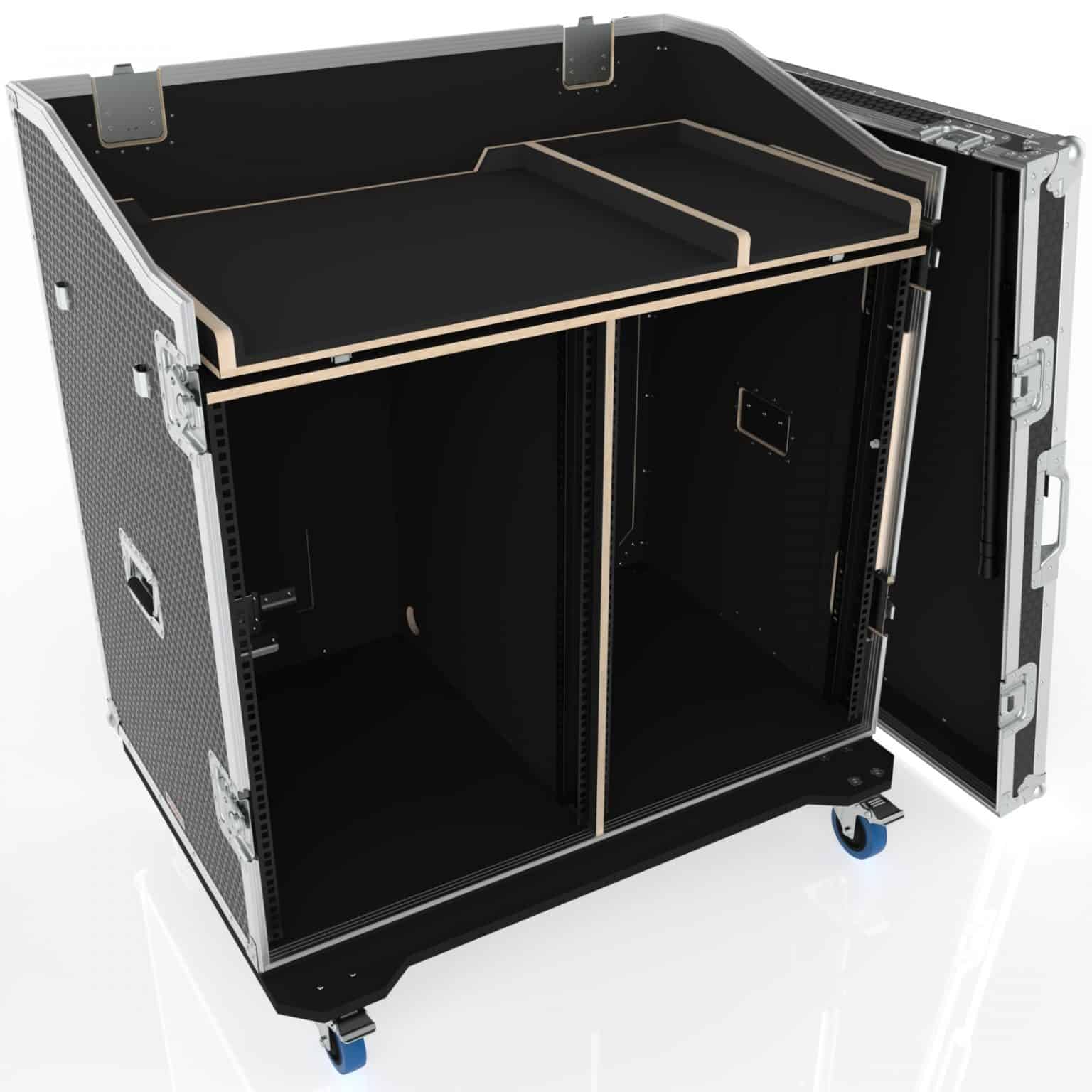 WORKSTATION AX PRODUCTION FLY PACK CASE – Armor Road Cases