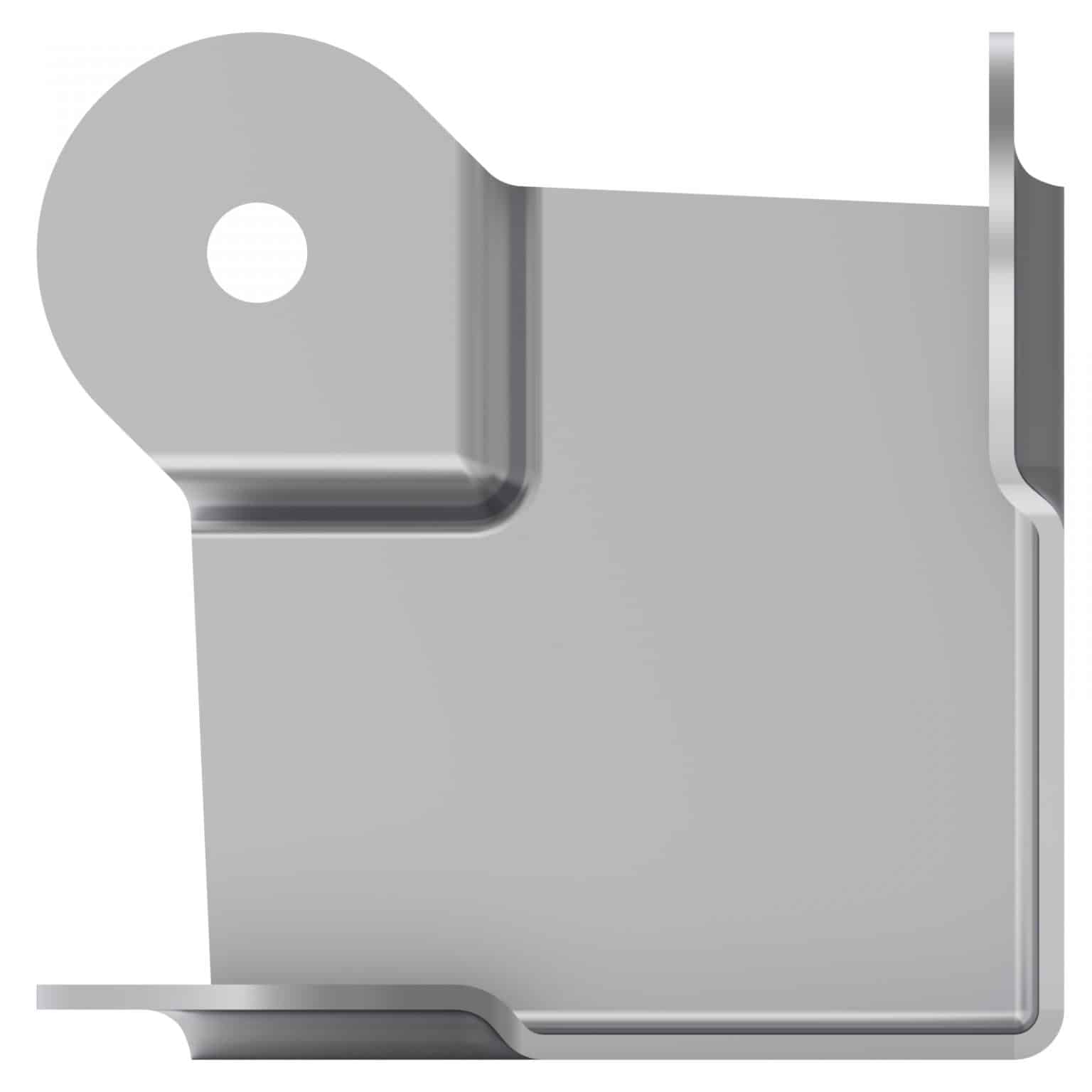 Flat Corner Armor C2094 With 3 Holes And 20mm Offset