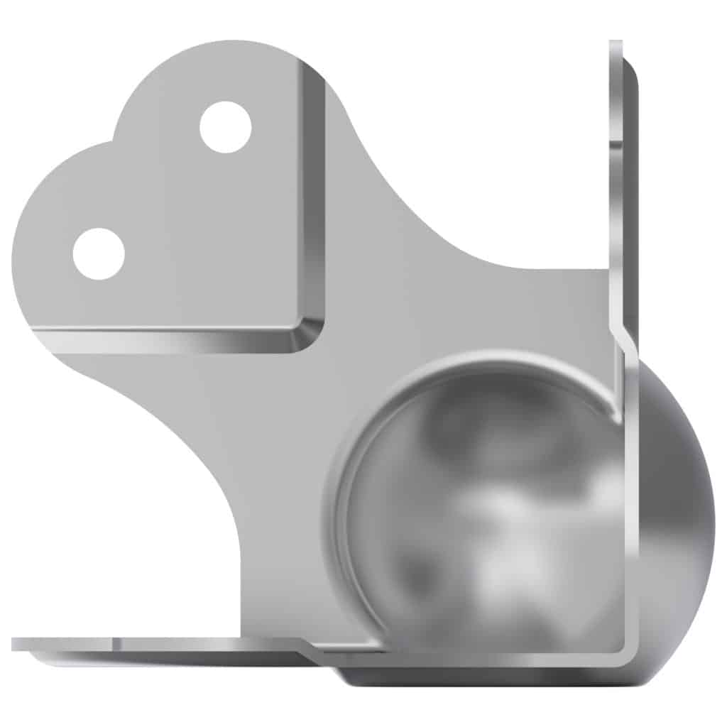 Armor B4501 6 Hole Large Corner Brace with Rivet Protectors