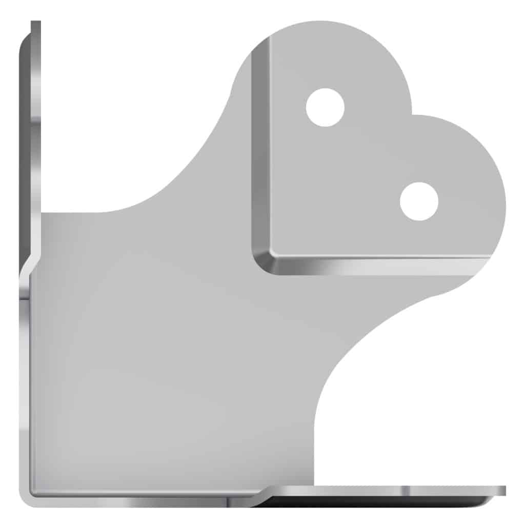 ARMOR C3202 LARGE FLAT CORNER WITH 30MM RECESS – Armor Road Cases