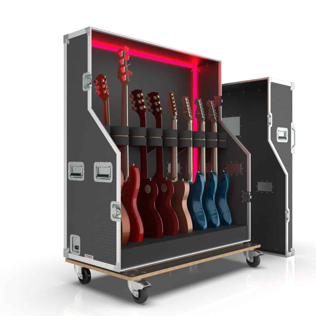 GUITAR VAULT FOR 8X GUITARS – Armor Road Cases