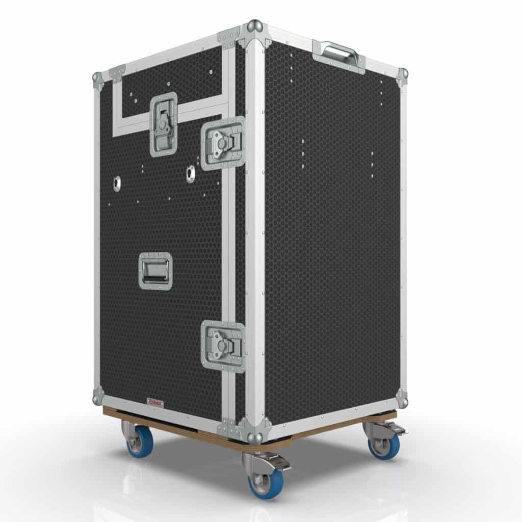 Obsidian ONYX NX4 Lift Console Road Case | Split-Lid Design, Gas-Strut ...