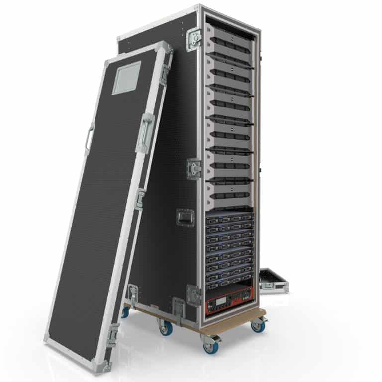 RF40 Shock Mounted Suspended Rack Case - Armor Road Cases