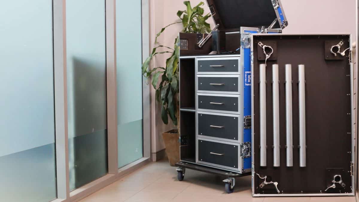 Multi-purpose Workstation Road Case F1-D – Armor Road Cases