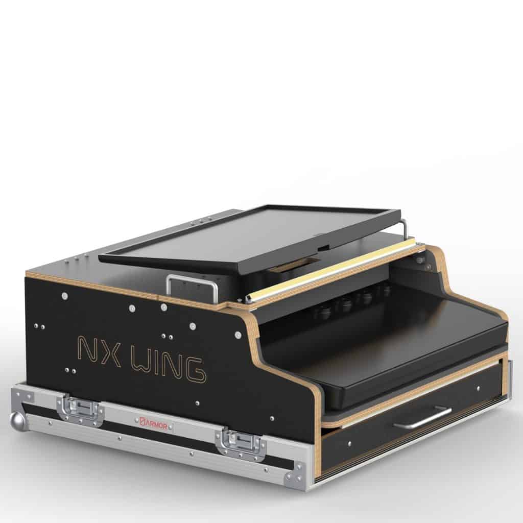 Road Case for Obsidian Onyx NX Wing Lighting Console