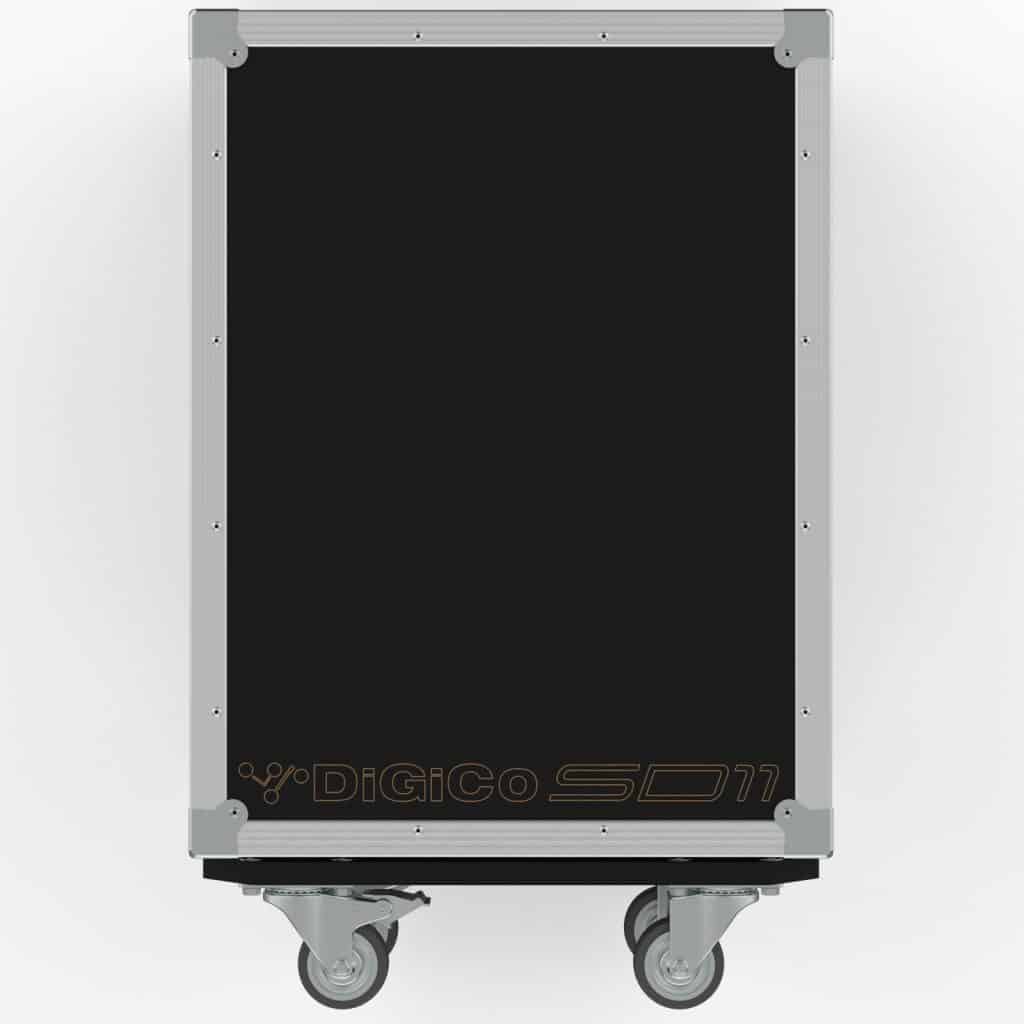 FLIGHT CASE WITH REMOVABLE CASTER BOARD FOR DIGICO SD11 – Armor Road Cases