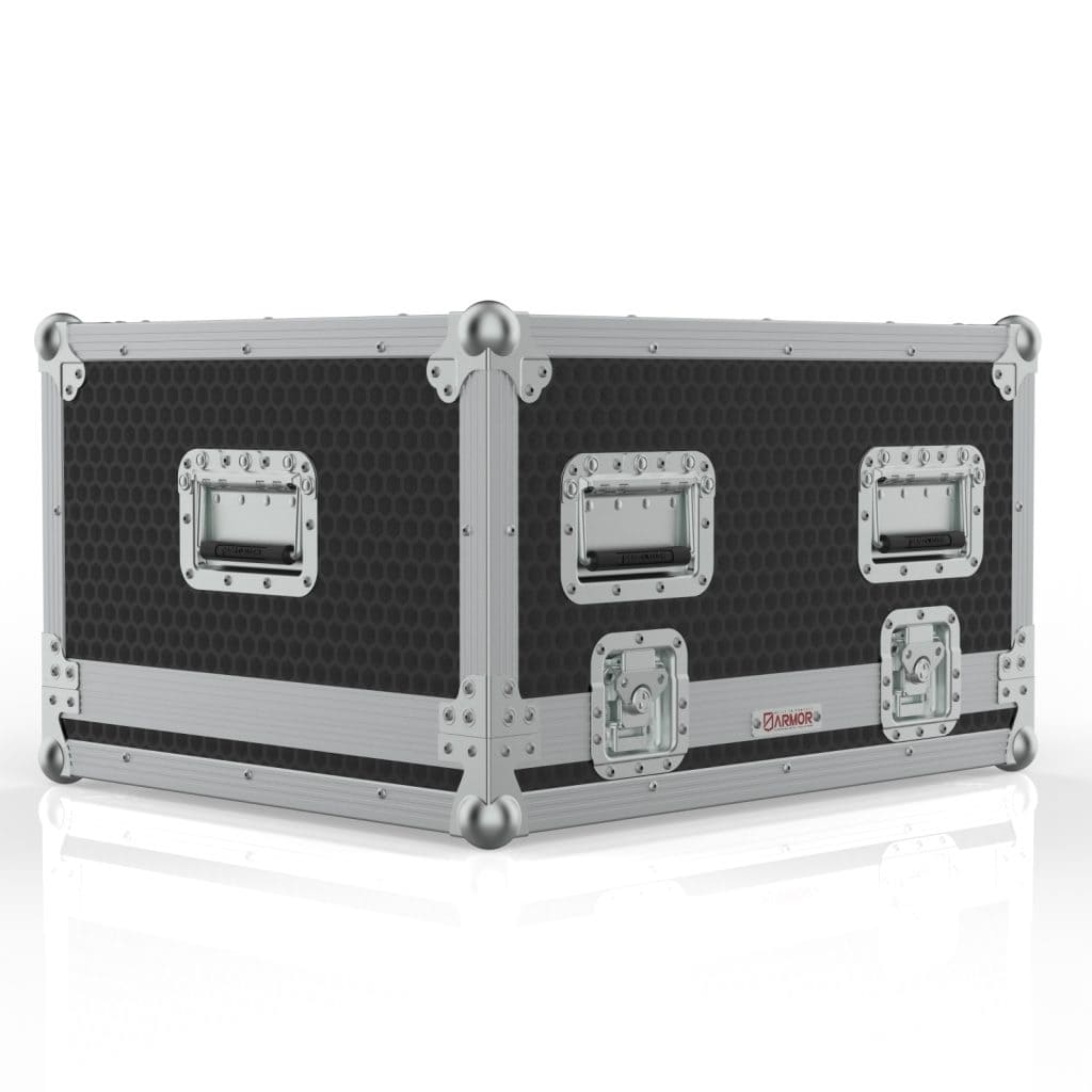 DRAWER ROAD CASE WITH 5 DRAWERS AND 3 DOOR POCKETS, RECESSED DRAWER ...