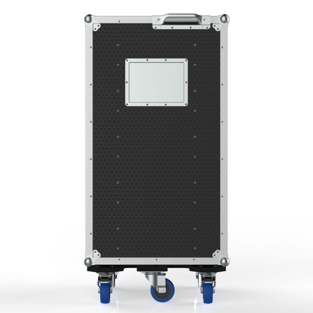 ROAD CASE WITH 5 DRAWERS AND 5 DOOR POCKETS, RECESSED DRAWER HANDLES ...