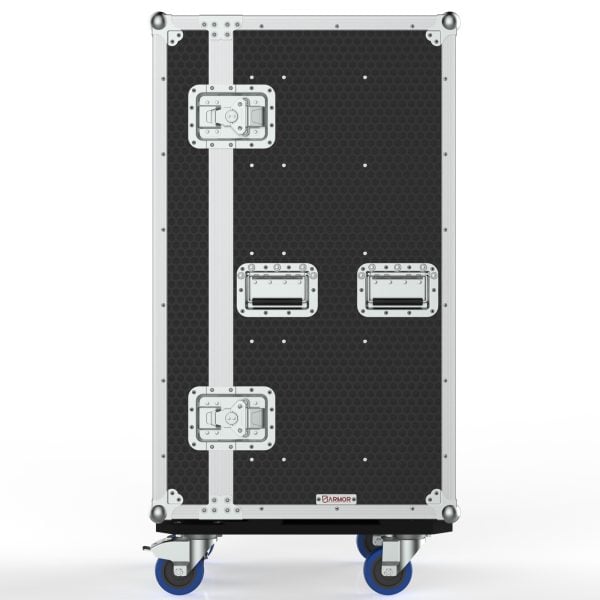 ROAD CASE WITH 5 DRAWERS AND 5 DOOR POCKETS, RECESSED DRAWER HANDLES ...