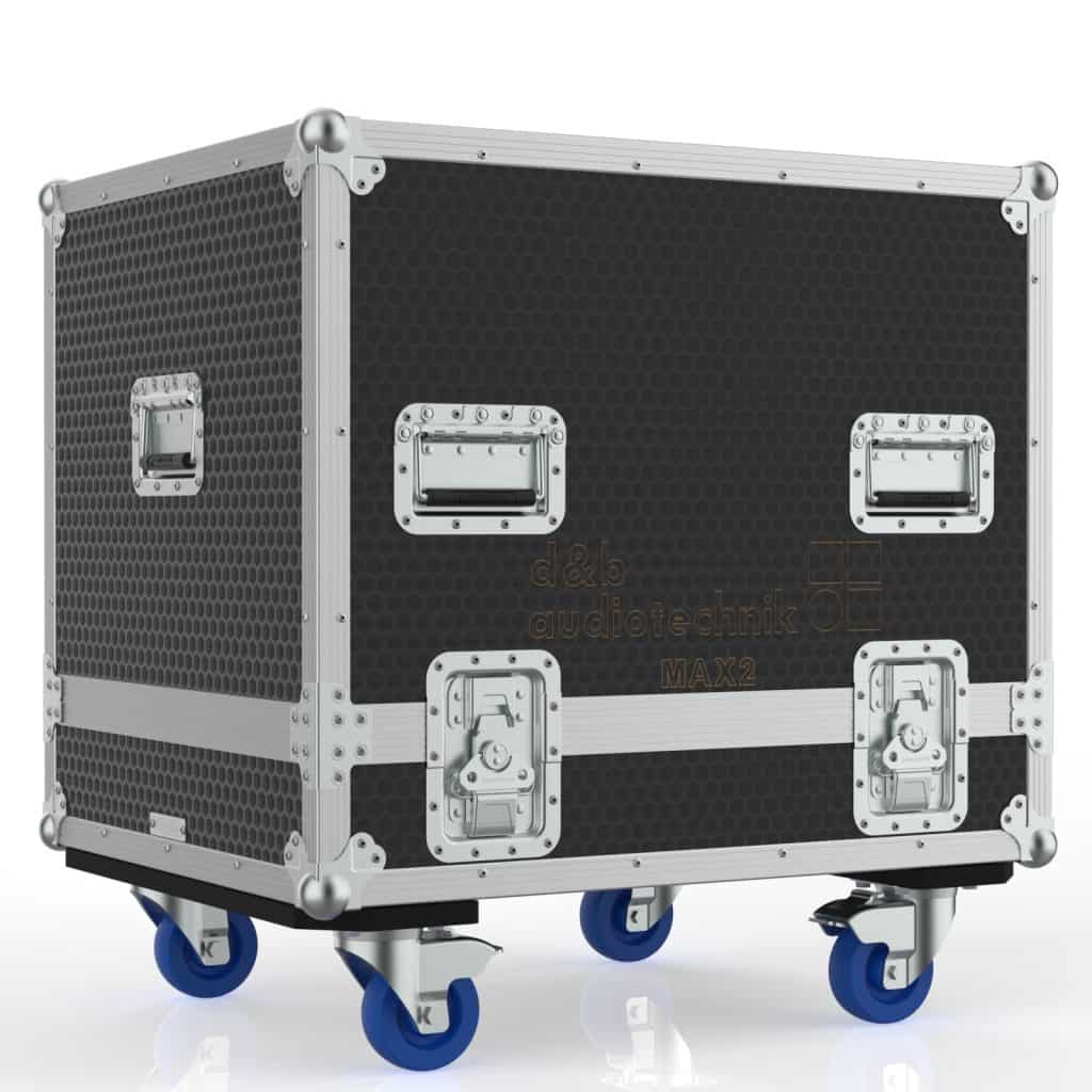 SPEAKER ROAD CASE FOR DUAL D&B MAX2/M4 SPEAKERS – Armor Road Cases