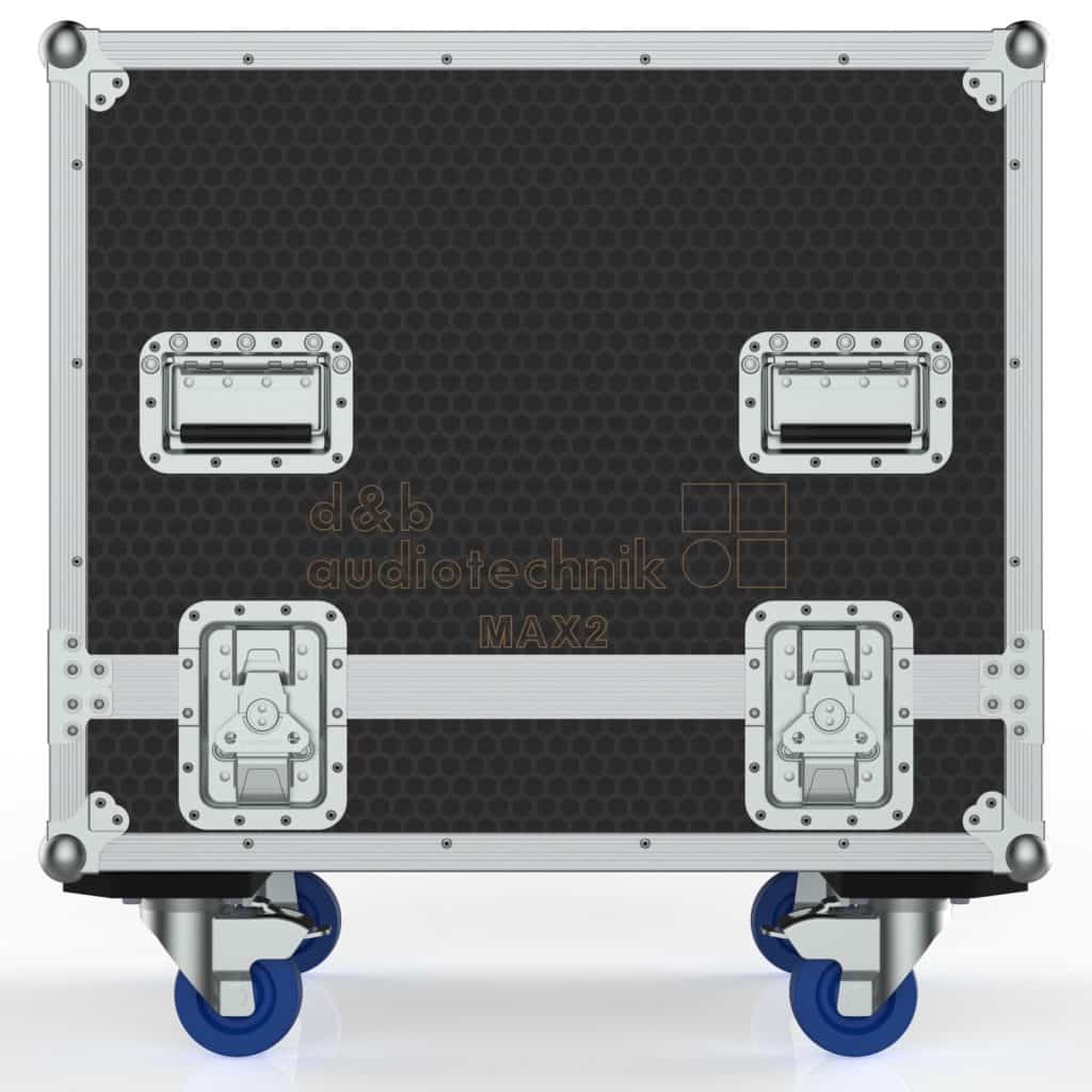 SPEAKER ROAD CASE FOR DUAL D&B MAX2/M4 SPEAKERS – Armor Road Cases