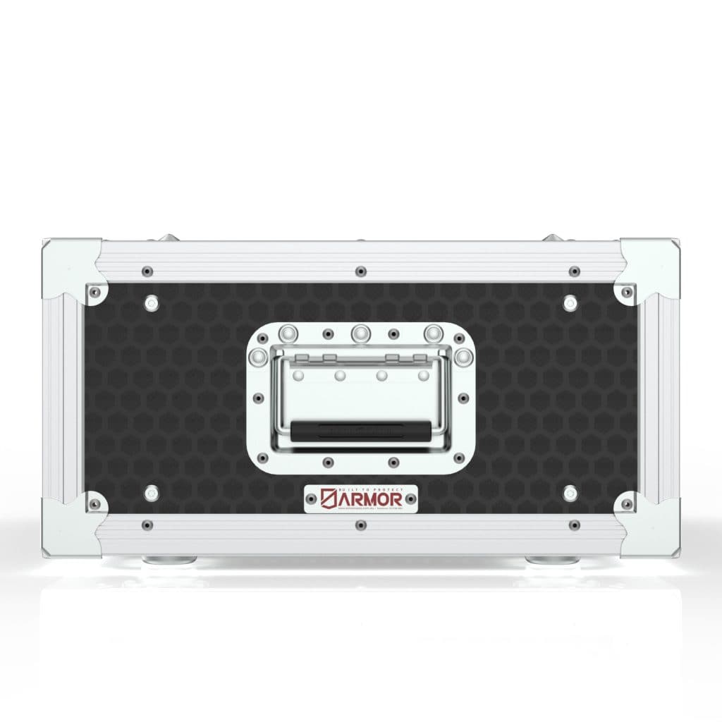 STANDARD RACK CASE WITH REMOVABLE SLAM LIDS, 4U, 345MM - Armor Road Cases