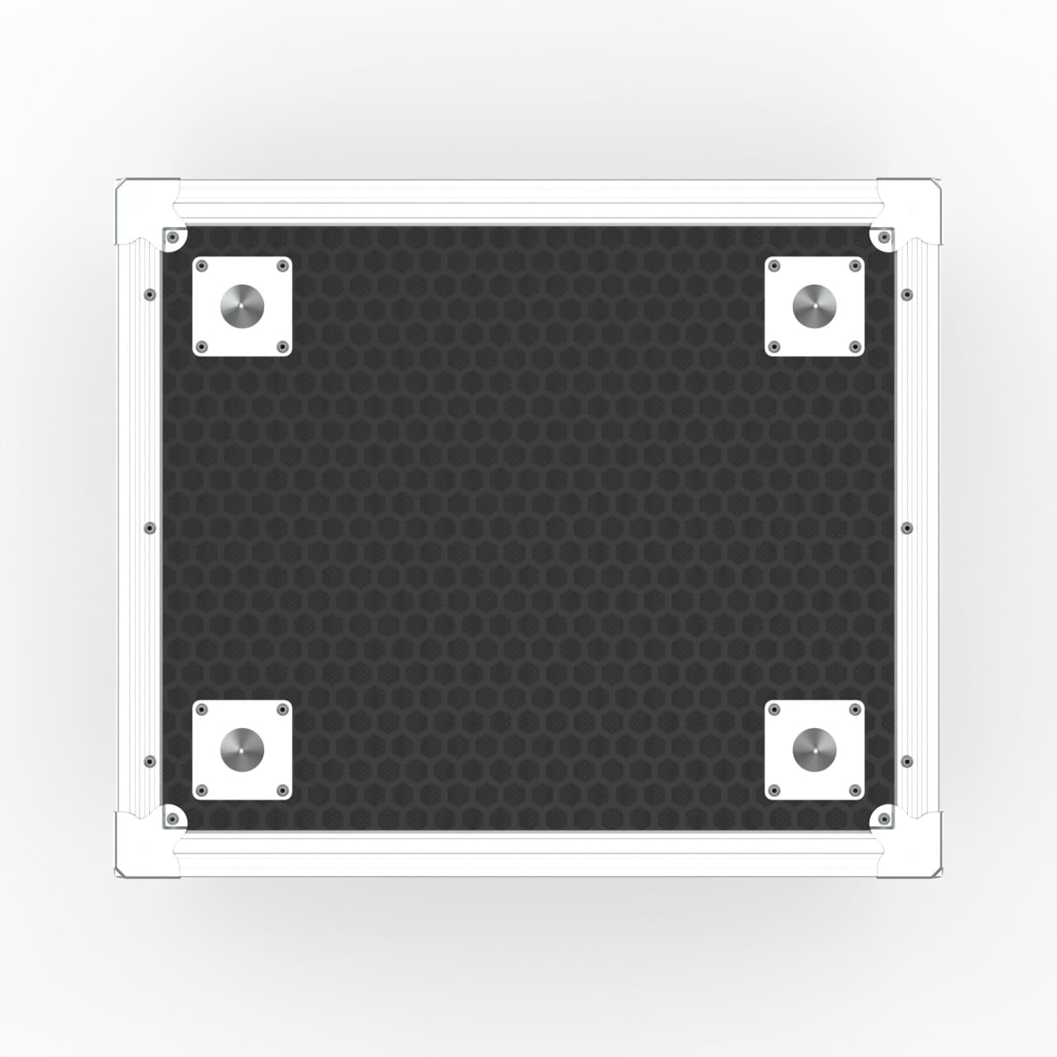 STANDARD RACK CASE WITH REMOVABLE SLAM LIDS, 4U, 345MM - Armor Road Cases