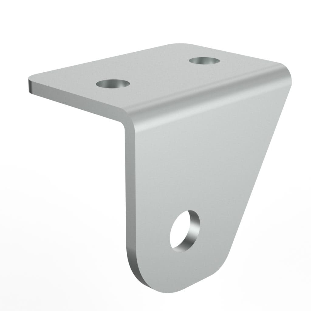DOWEL BRACKET WITH WELD NUT AND 6MM PIN SCREW, RIGHT – Armor Road Cases