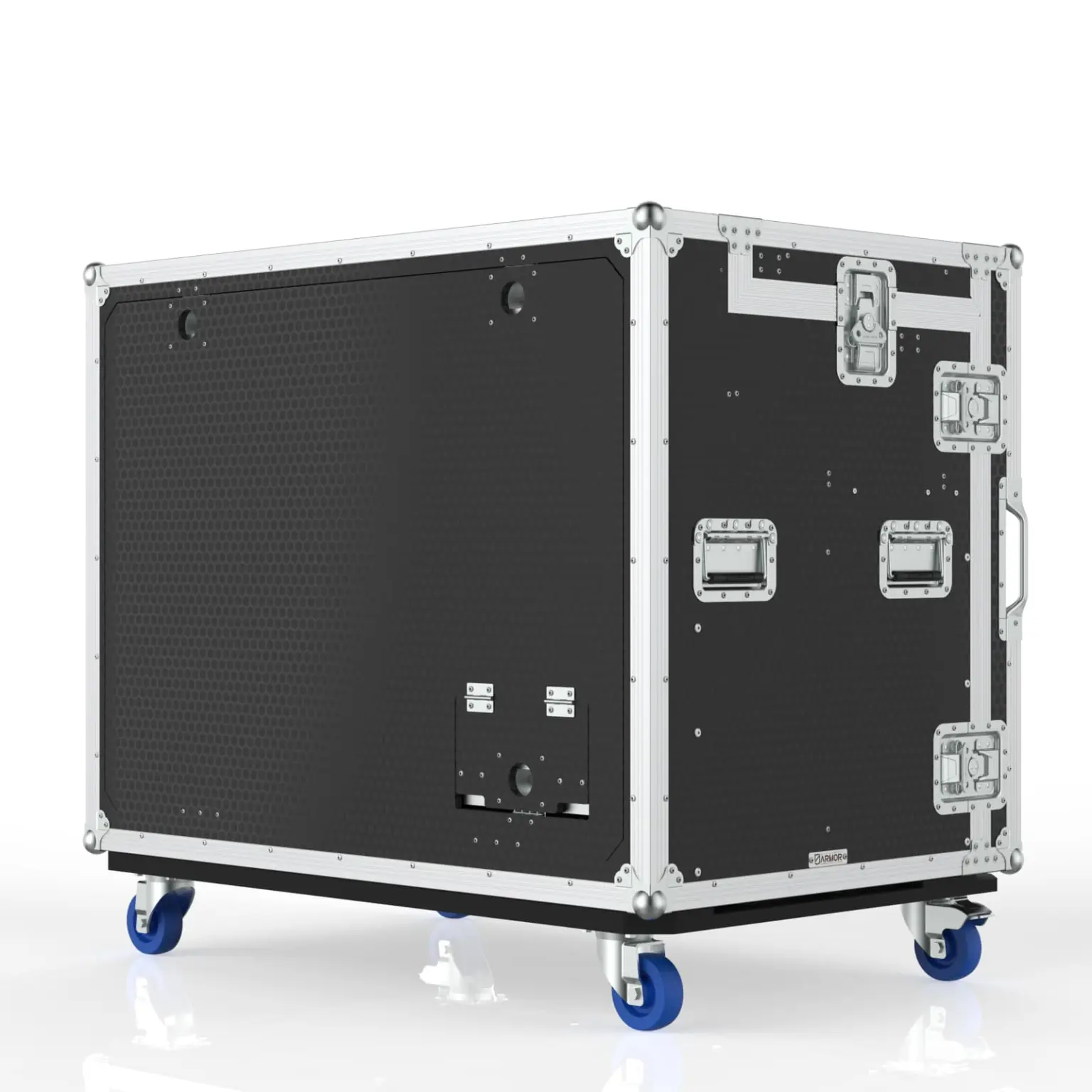 WORKSTATION CASE FP2-S, WITH VESA MOUNT FOR 2 MONITORS, 2 STANDARD RACK ...