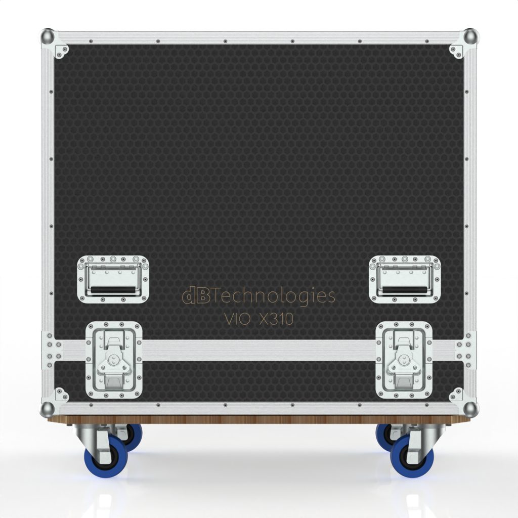 ROAD CASE FOR DUAL D&B X310 SPEAKERS WITH CENTER STORAGE FOR 2X ...