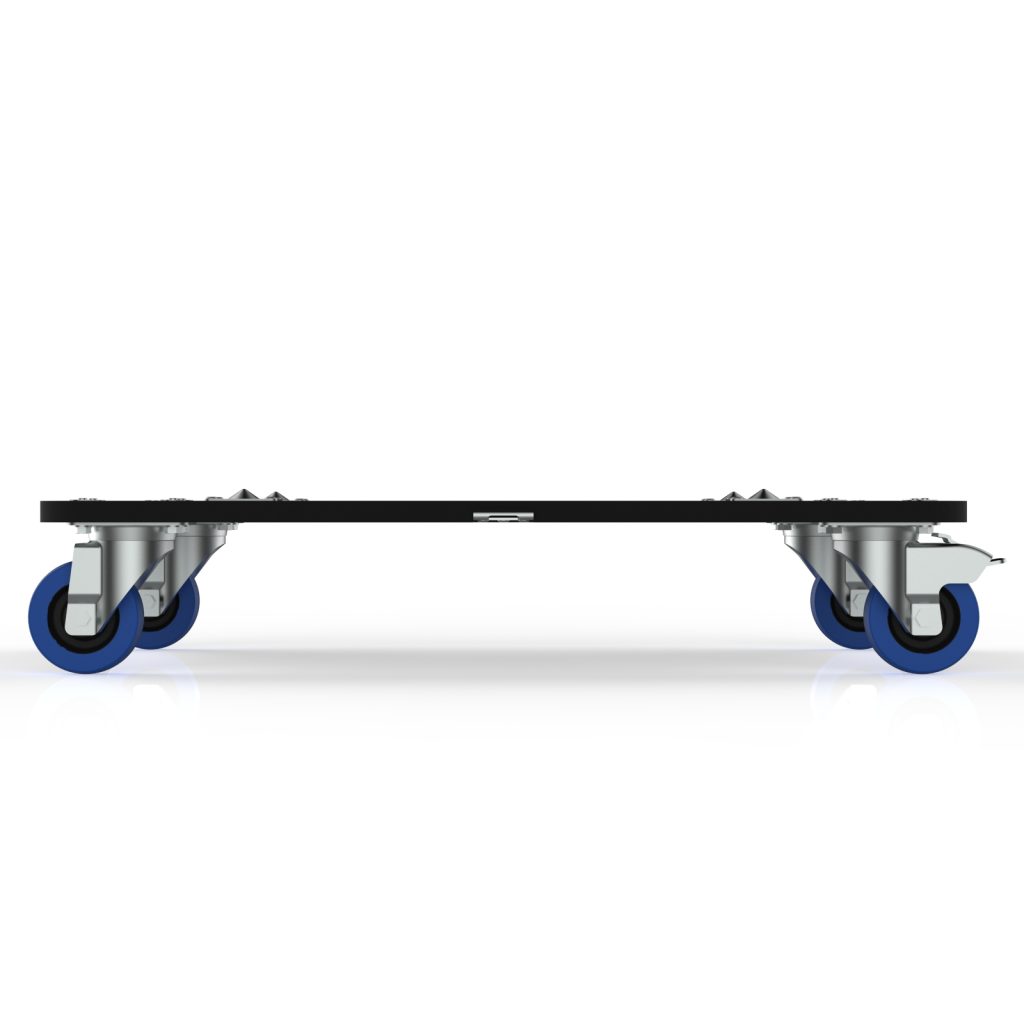 REMOVABLE DOLLY FOR SUSPENSION RACK 6U – Armor Road Cases