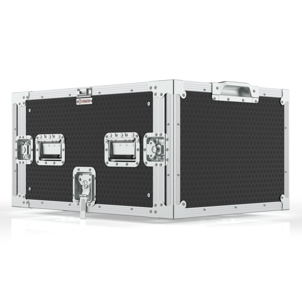 SUSPENSION RACK CASE 6U, 600MM (RAIL TO RAIL), STACKABLE, LOCKABLE ...