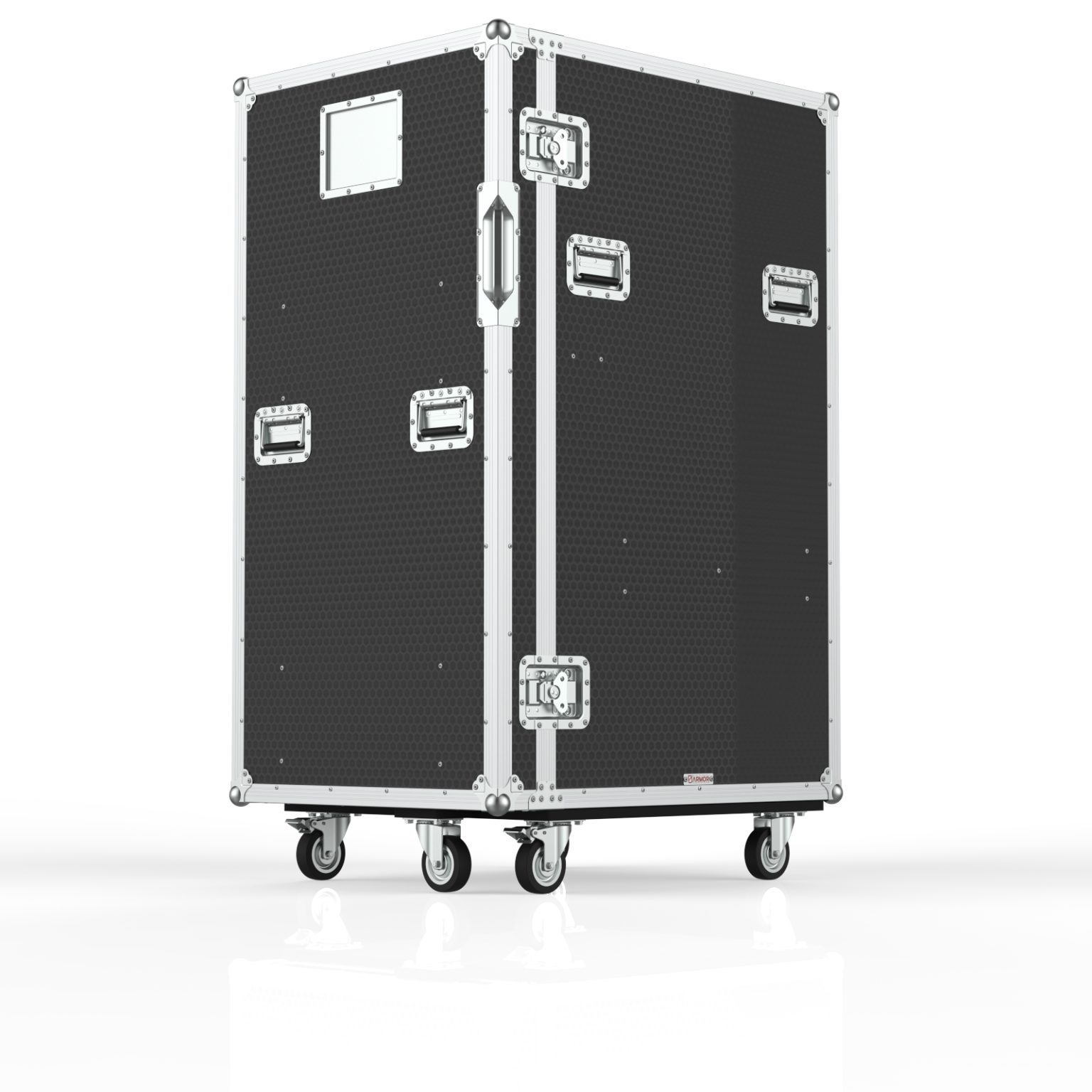TRANSPORT CASE WITH BUILT IN RAMP FOR SONOSITE LX, WITH SUPPORT FOAM ...