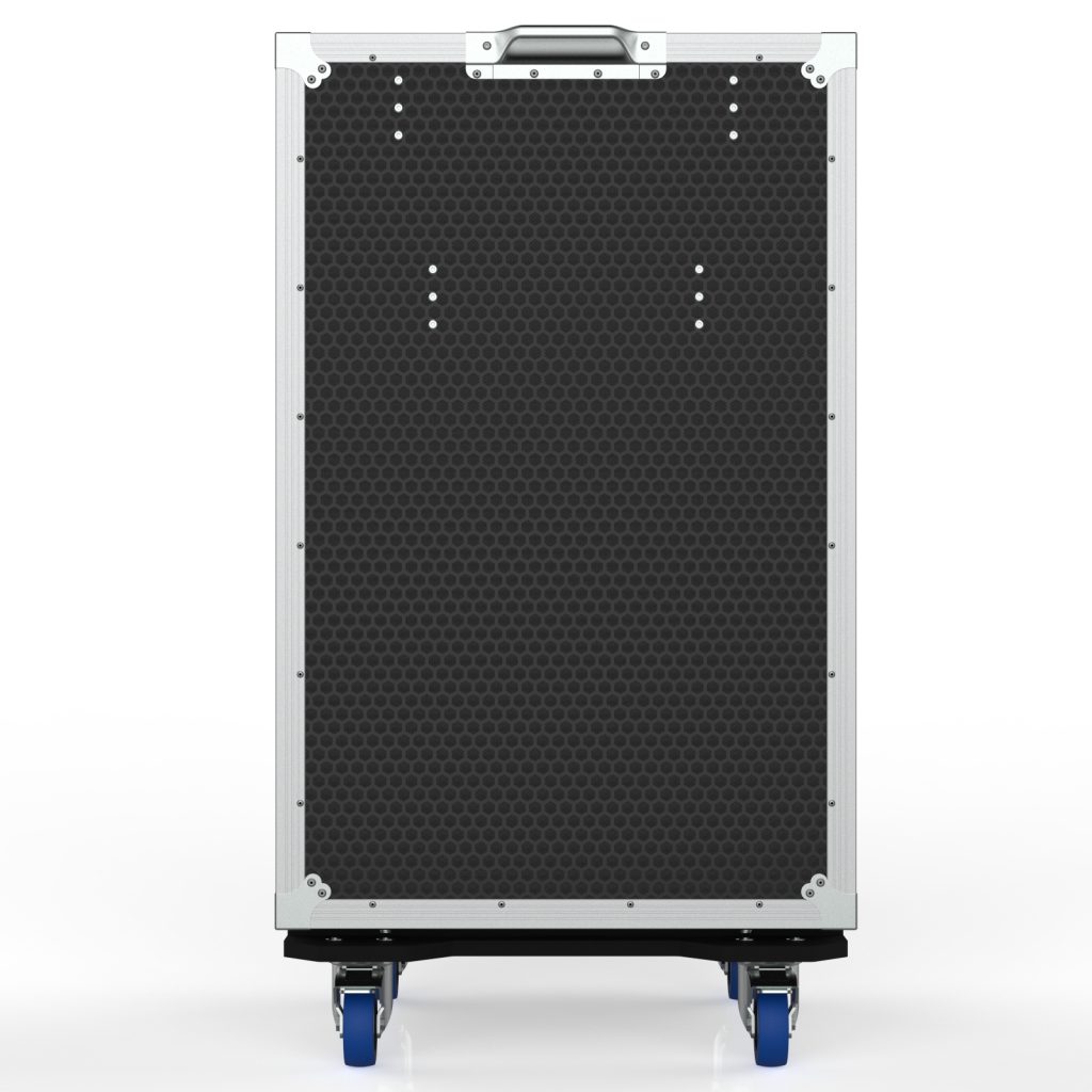 WORKSTATION CASE WITH 12U STANDARD RACK, TRAY, DRAWERS & PDU; SUPPORTS ...