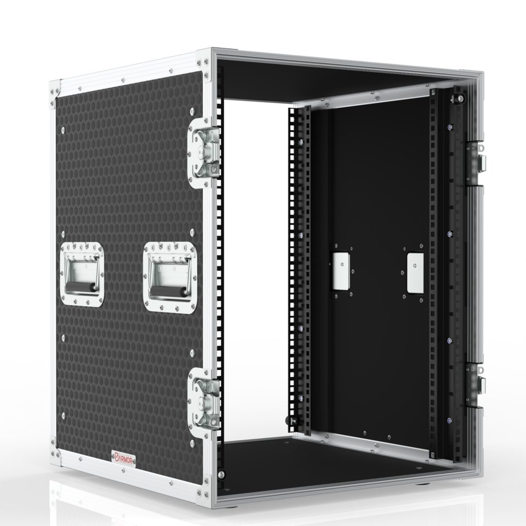 STANDARD RACK CASE, 14RU RACK HIGH, 480MM FRONT TO REAR RACK DISTANCE ...