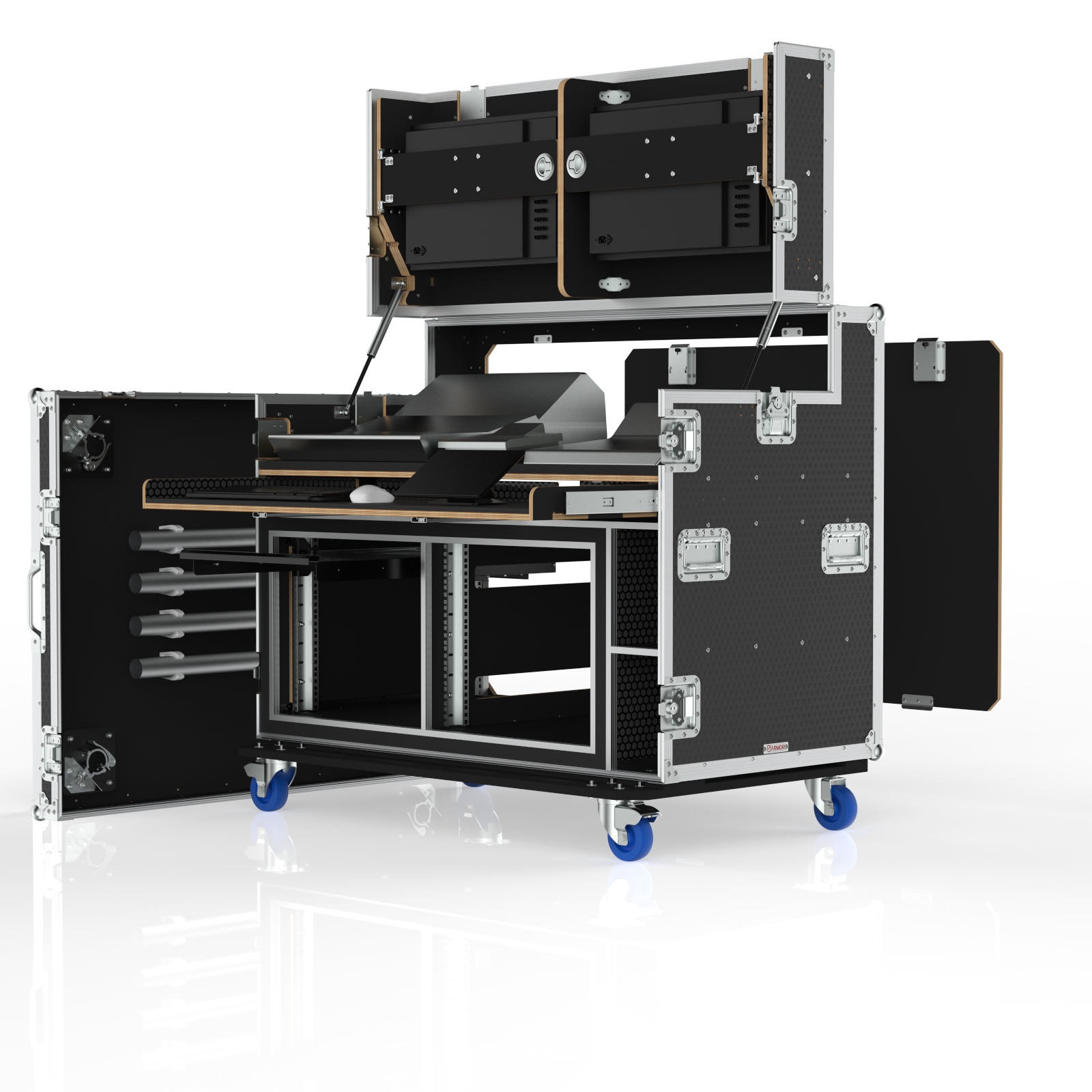 VISION PRODUCTION FLYPACK ROAD CASE – Armor Road Cases