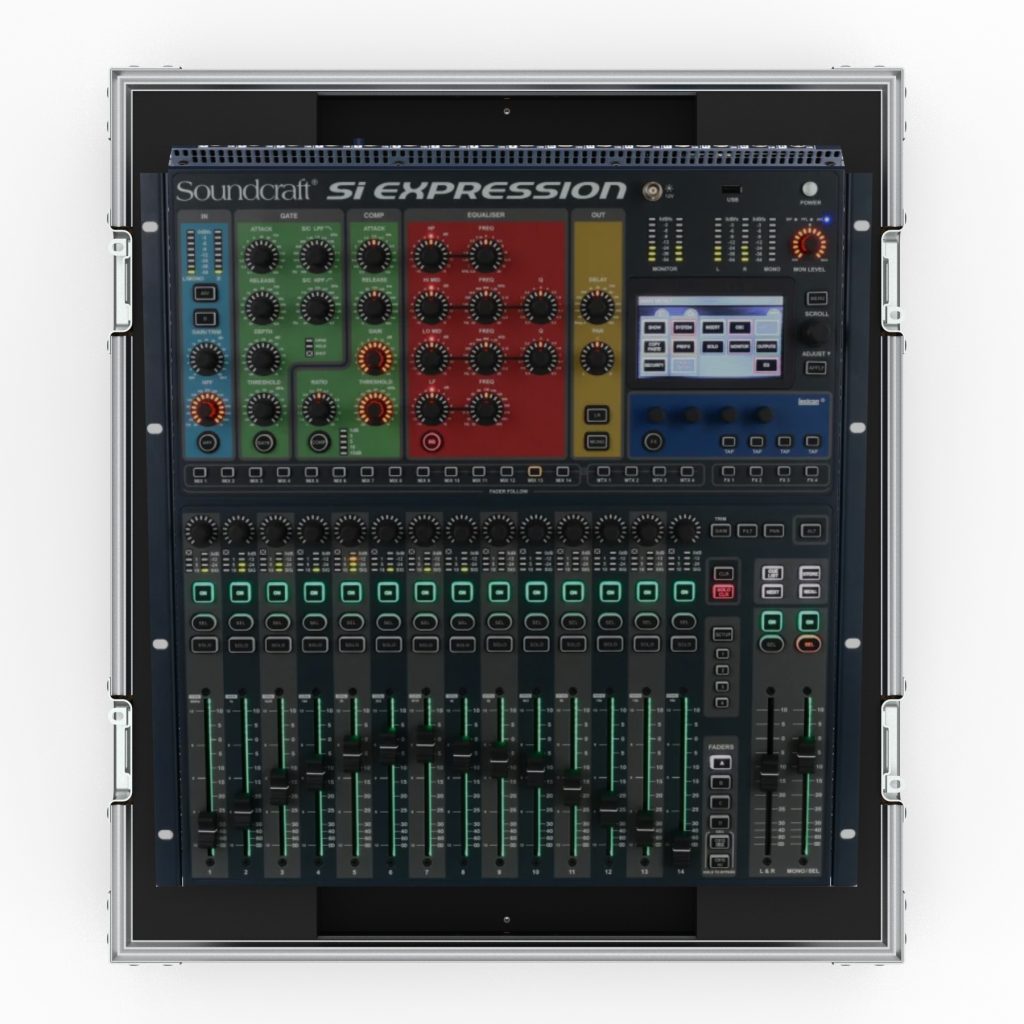 PREMIUM TRANSPORT CASE FOR SOUNDCRAFT MIXER MODEL SI EXPRESSION 1 ...