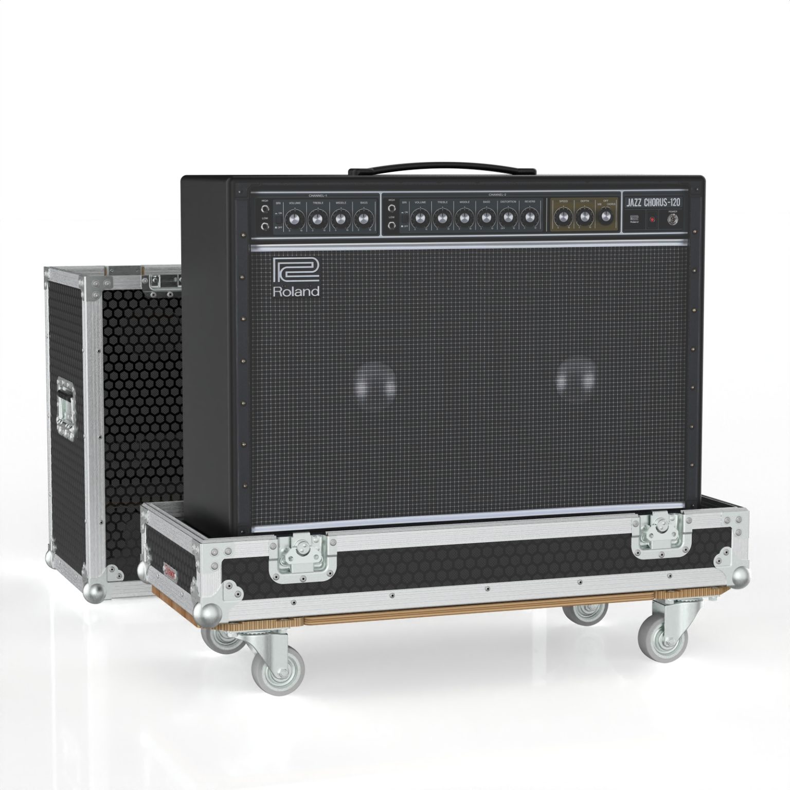 ROAD CASE FOR ROLAND JC-120 AMP - TRUCKPACK FRIENDLY DIMENSIONS – Armor ...