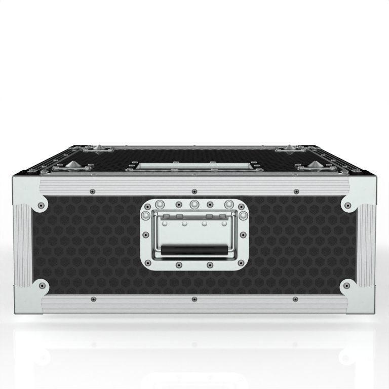 3U Rack Case – 600mm Deep With Stacking Feet