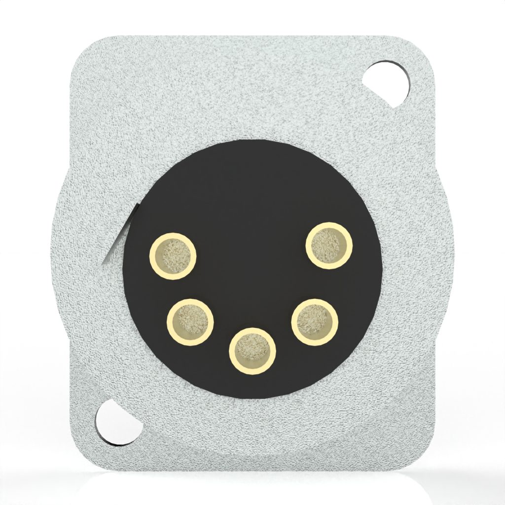 AVSSZ TYPE D CONNECTOR DMX PORT FEMALE 5PIN – Armor Road Cases